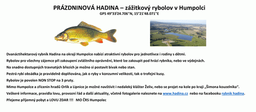 Soukromé rybářské revíry.cz - největší katalog soukromých rybářských revírů